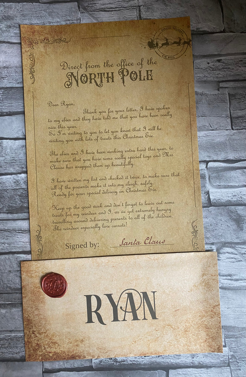 Santa Letter Pack – HoneyClove Designs